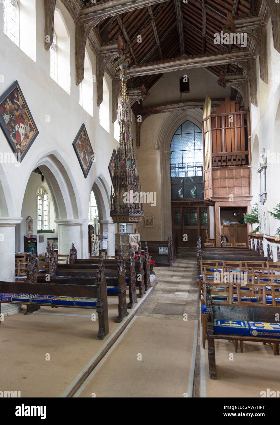 Church of Saint Mary of the Assumption, Ufford, Suffolk, England, UK ...