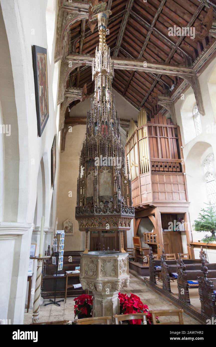 Church of Saint Mary of the Assumption, Ufford, Suffolk, England, UK ...