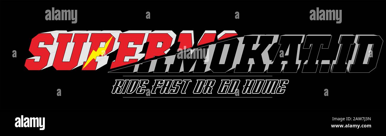 Supermoto logo hi-res stock photography and images - Alamy