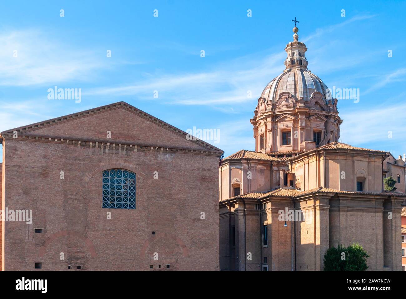 View of Curia Lulia. Also called Senate House, in the ancient city of ...