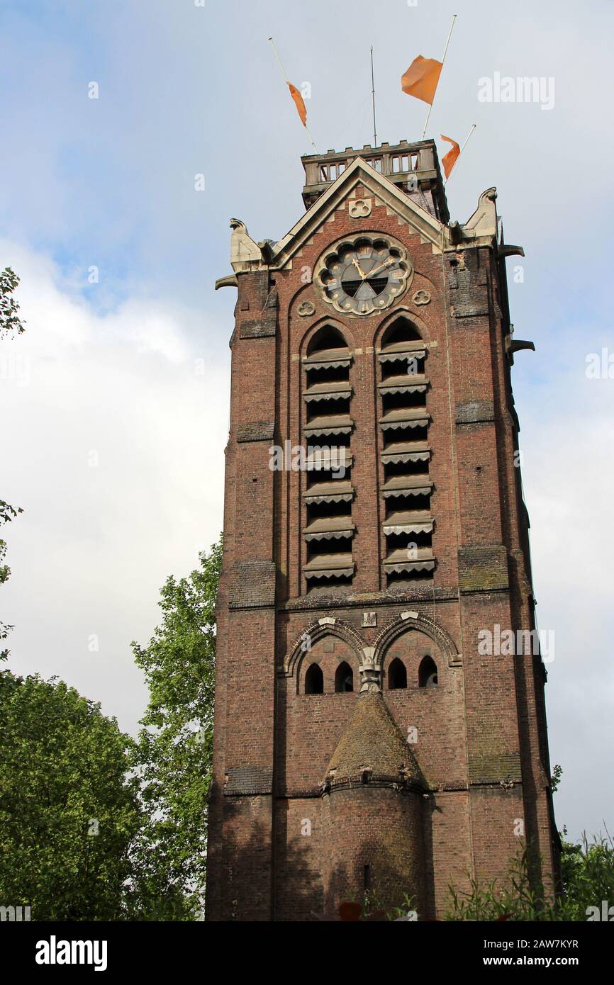 notre-dame-de-la-treille cathedral in lille in france Stock Photo - Alamy