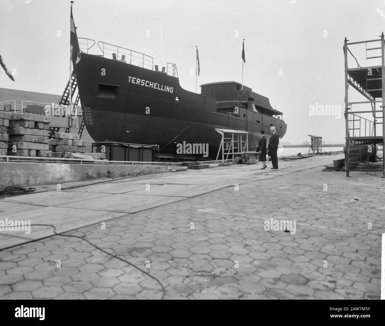 Mission Zaanlandse launching Terschelling Date: September 23, 1963 ...