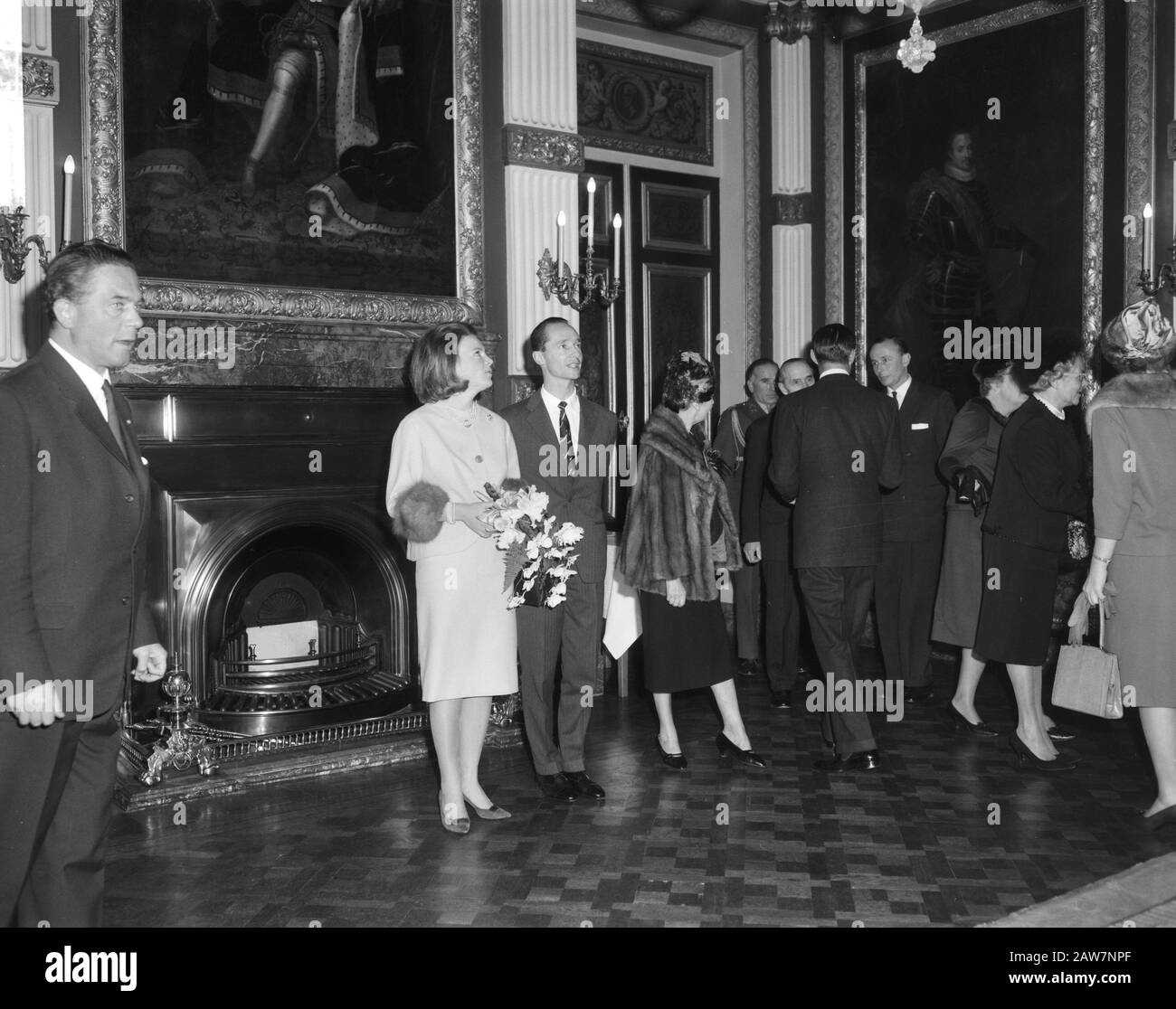 Princess Irene and Prince Don Carlos Date: February 11, 1964 Keywords ...