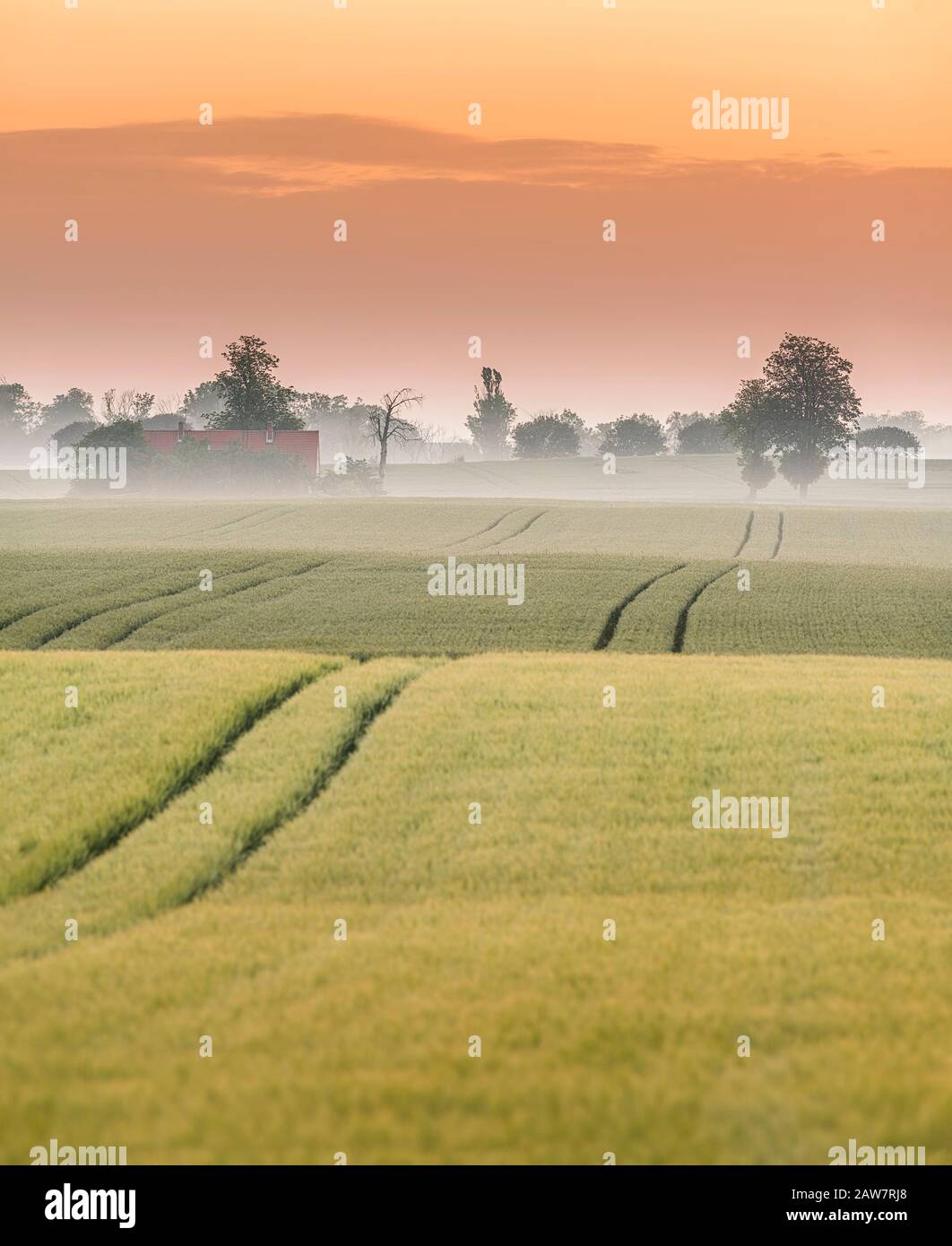 Beautiful agricultural landscape farmland hi-res stock photography and ...