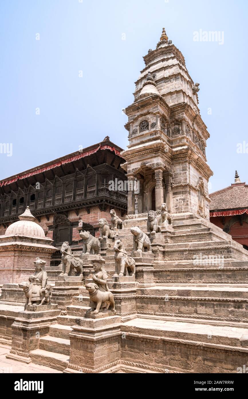 Siddhi Lakshmi Temple at Durbar Square of Bhaktapur, Kathmandu valley ...