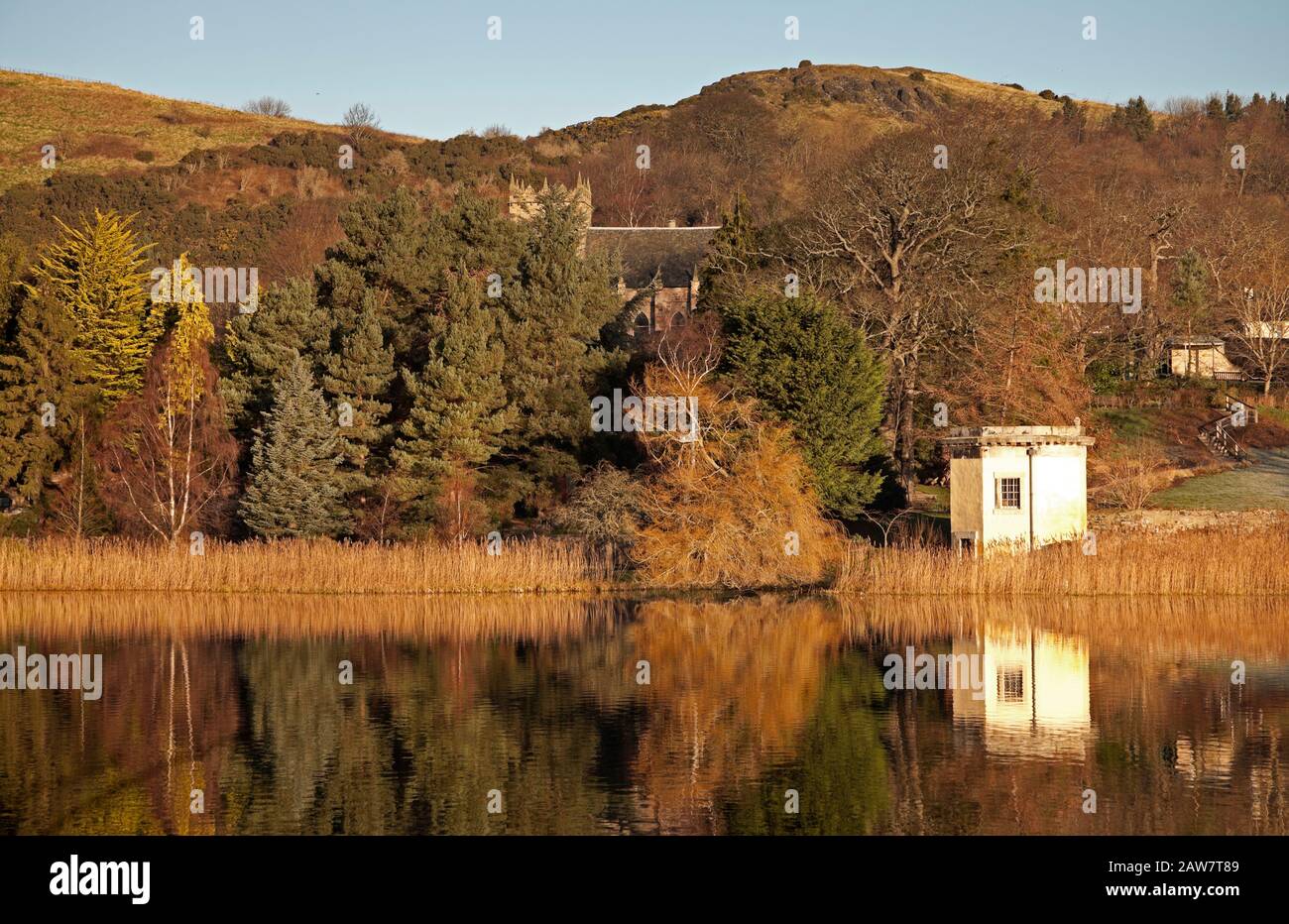 Duddingston, Edinburgh, Scotland, UK. 7th Feb. 2020. Cool temperature ...