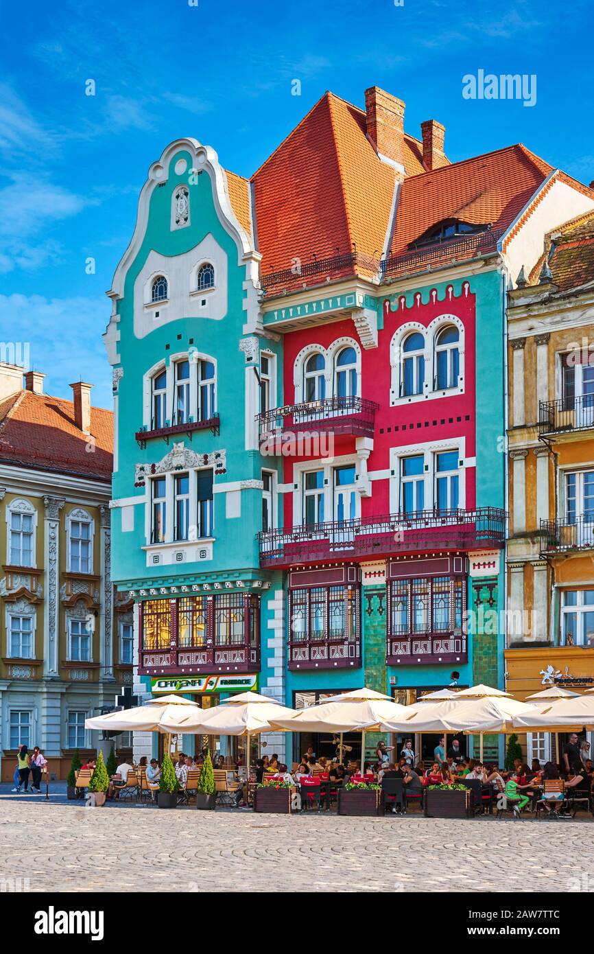 Timisoara Old Town, Romania Stock Photo - Alamy