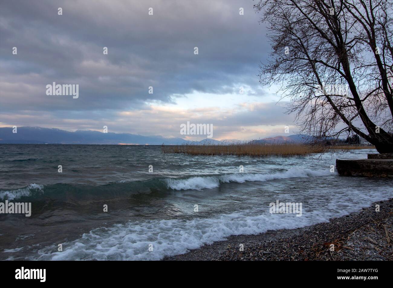 Ohrid winter hi-res stock photography and images - Alamy