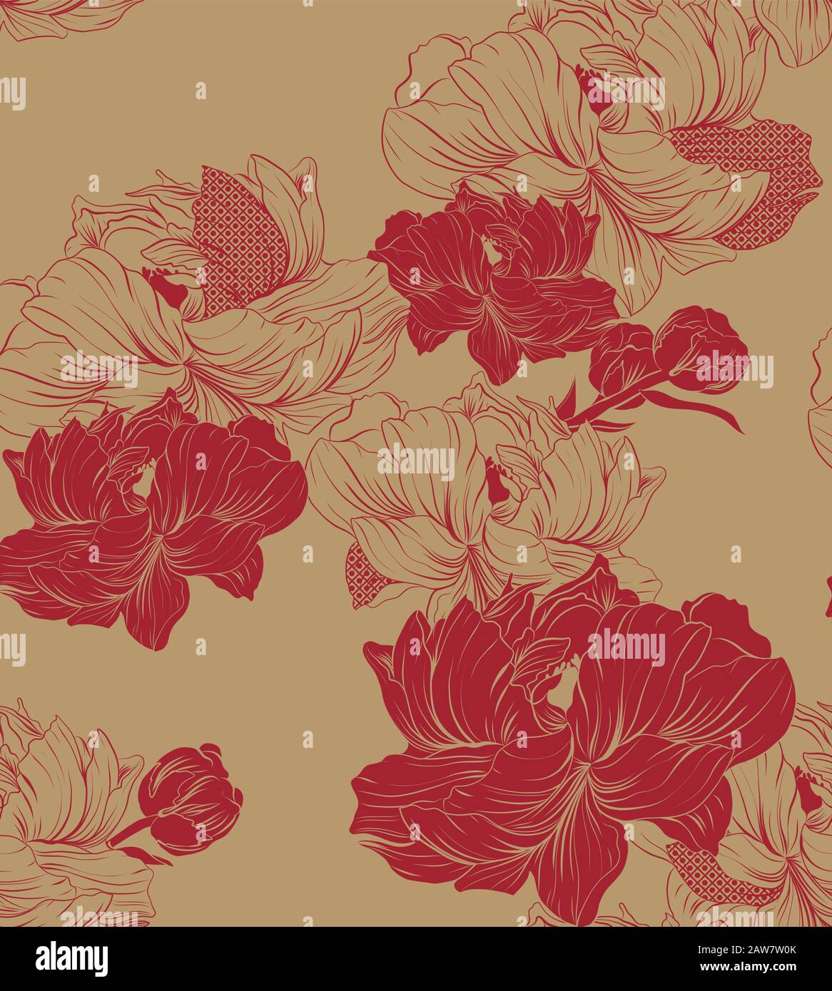 Japanese pattern seamless vector Stock Vector Image & Art - Alamy