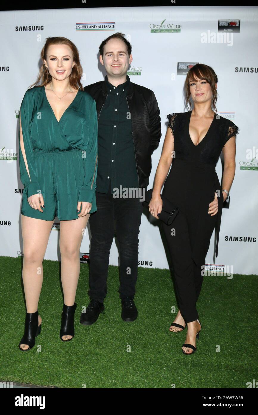 Santa Monica, CA. 6th Feb, 2020. The Rua Band, Roseanna Brown, Jonathan ...