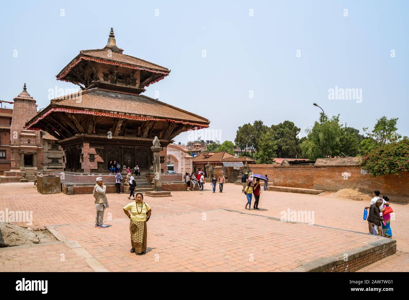 Gopinath Krishna Temple at Durbar Square in Bhaktapur, Kathmandu valley ...