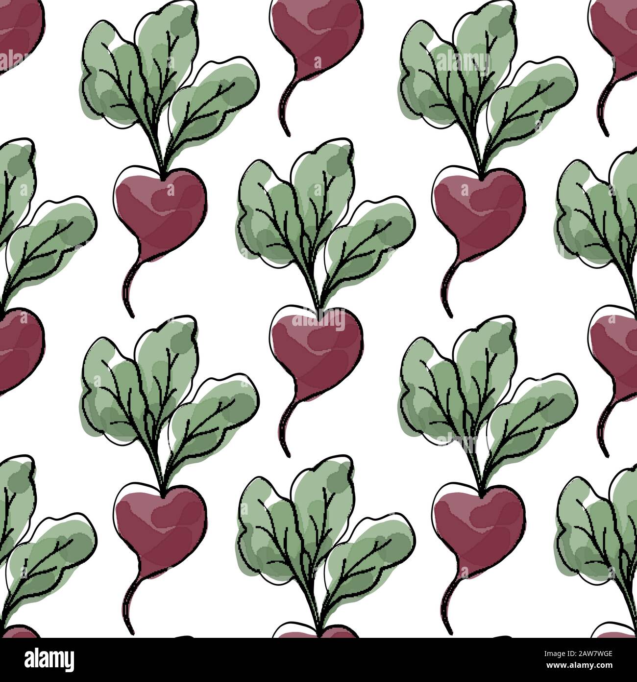 Beet background Stock Vector Images - Alamy
