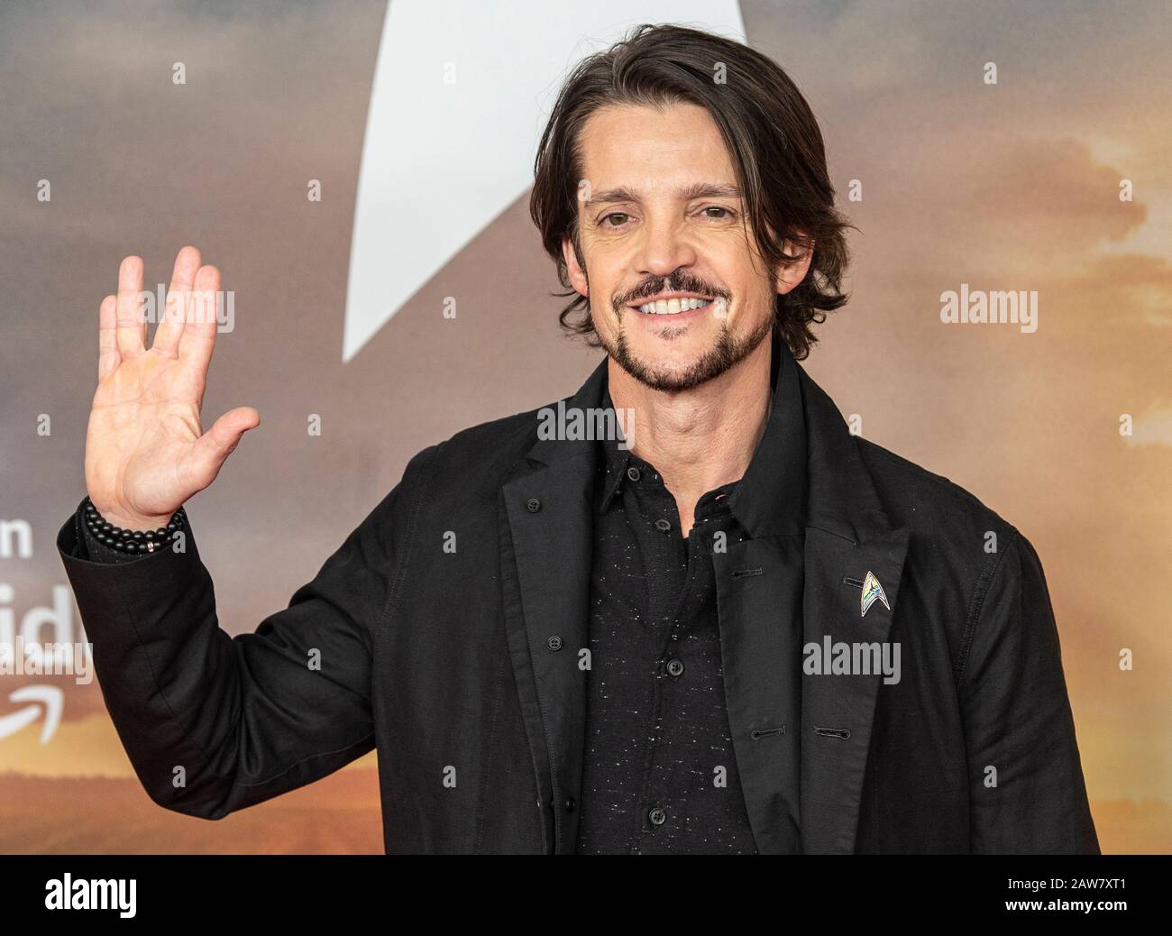 Berlin, Germany. 06th Feb, 2020. Jonathan Del Arco, actor from the USA ...