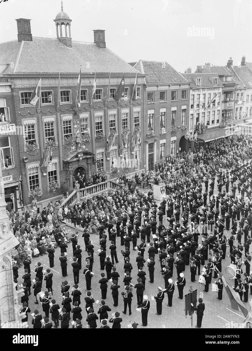 Opening celebrations KMA Breda 125 years Date: July 17, 1953 Location ...