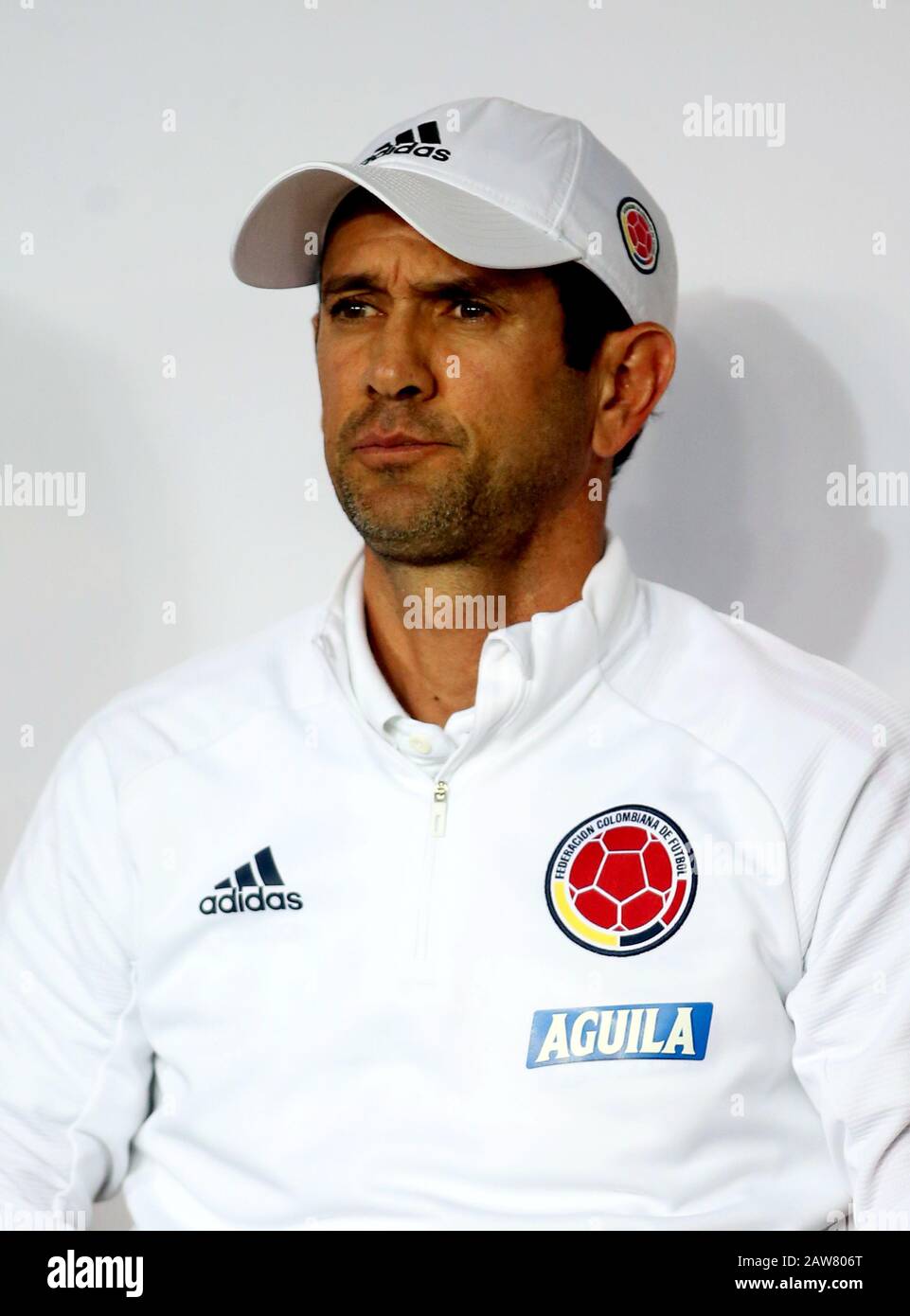 PEREIRA, COLOMBIA - JANUARY 30 : Arturo Reyes head coach of Colombia ...