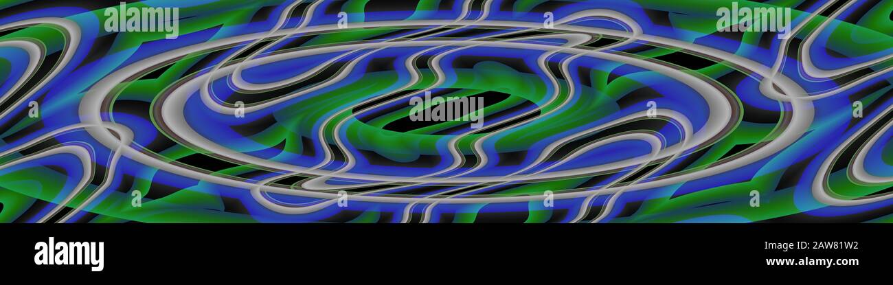 Digital art, high resolution panoramic abstract objects, Germany Stock ...