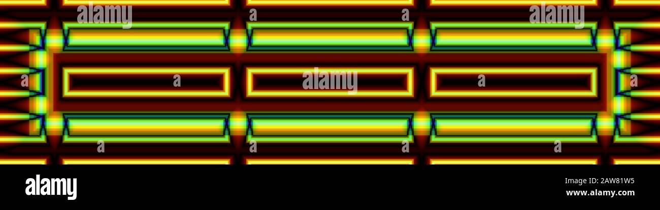 Digital art, high resolution panoramic abstract objects, Germany Stock ...