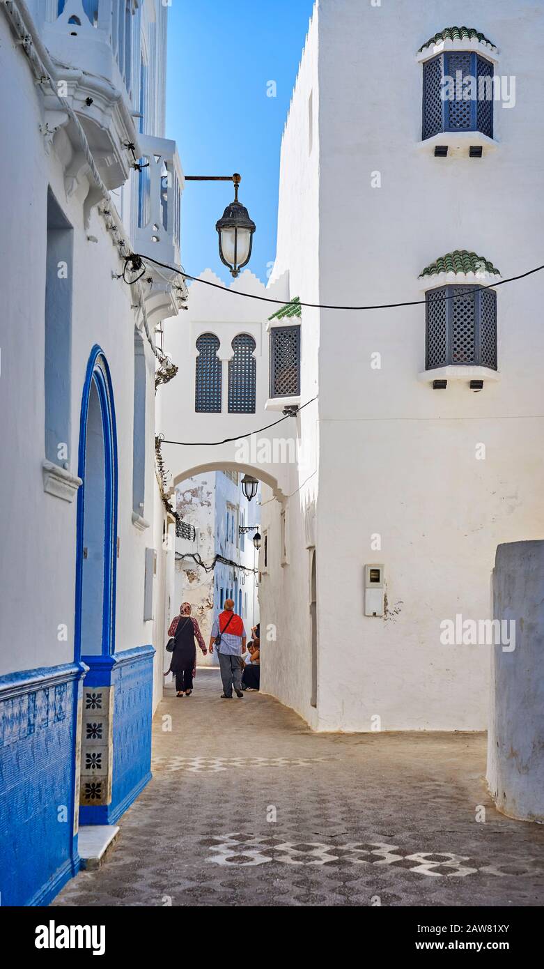 Medina of Assilah (Asilah), Morocco Stock Photo - Alamy