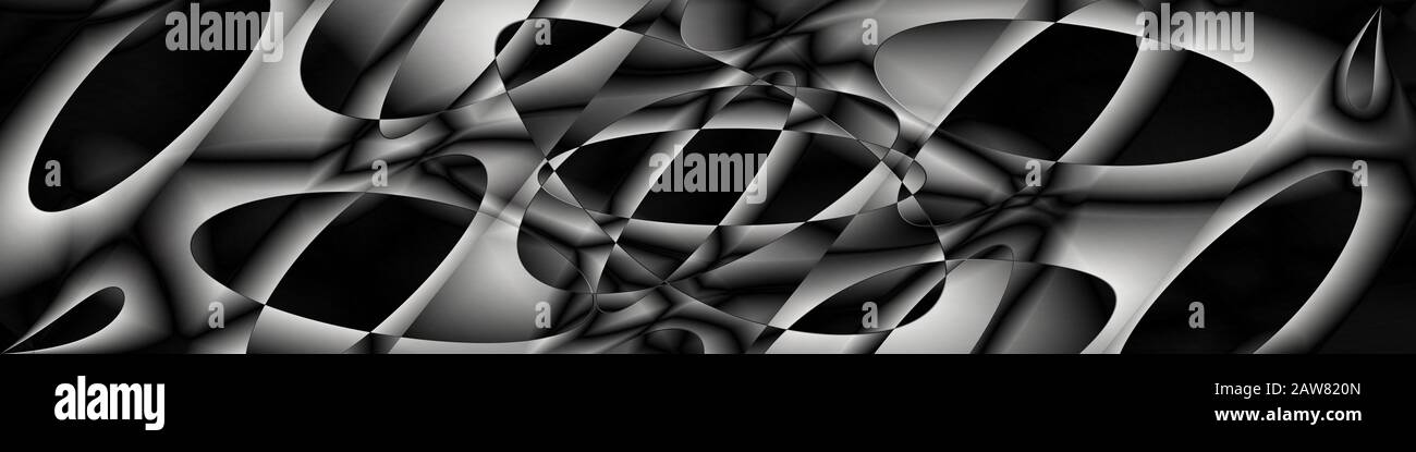 Digital art, high resolution panoramic abstract objects, Germany Stock ...