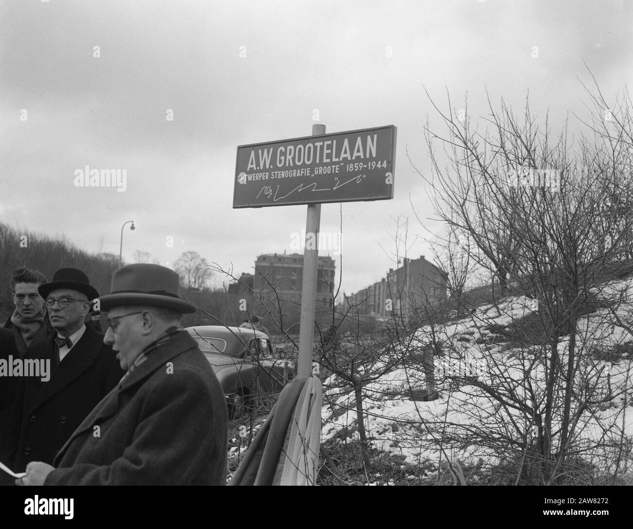Prime Minister Drees reveals nameplate AW Big Den Haag Date: March 10 ...