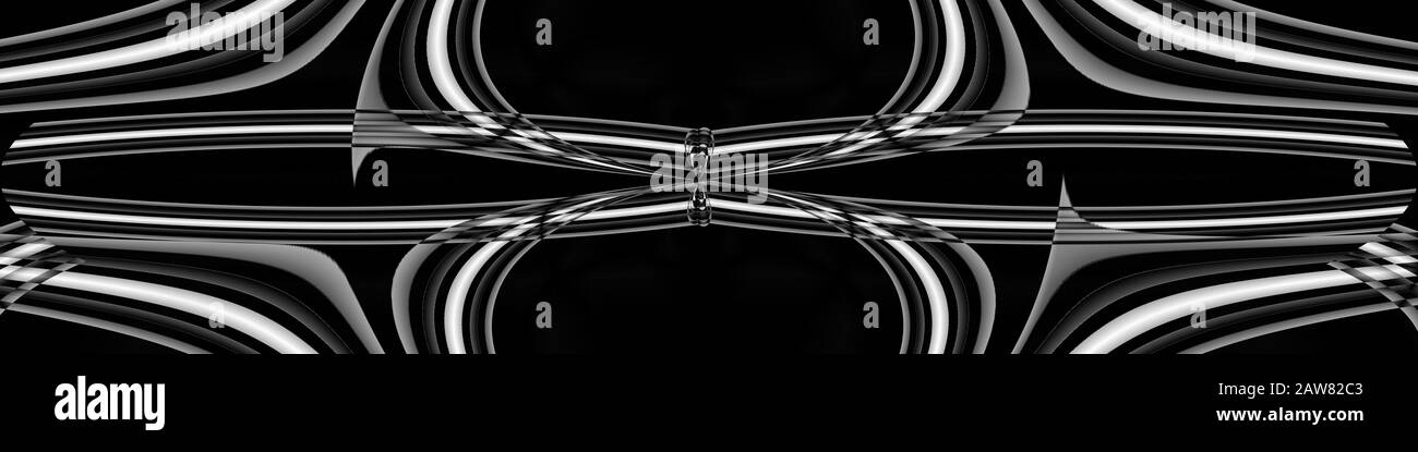 Digital art, high resolution panoramic abstract objects, Germany Stock ...