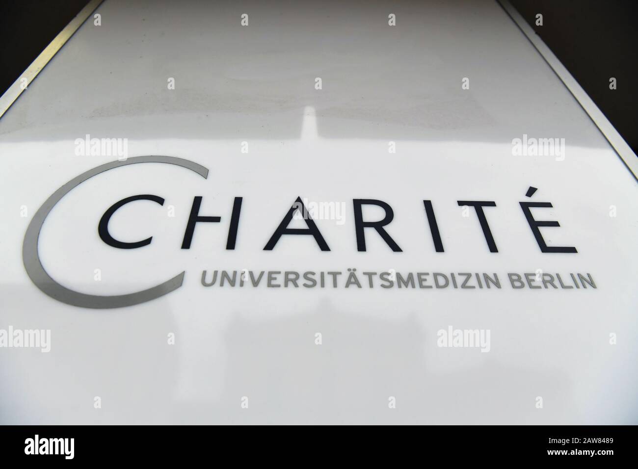 Berlin, Germany. 07th Feb, 2020. The lettering "Charite" at one of the ...