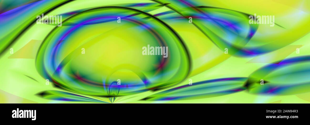 Digital art, high resolution panoramic abstract objects, Germany Stock ...