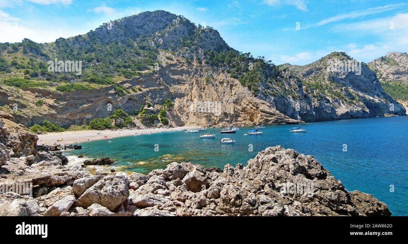 Coll baix bay majorca hi-res stock photography and images - Alamy