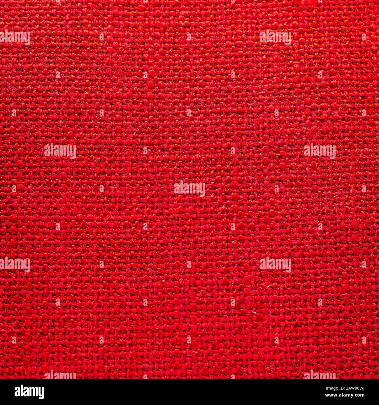 Rustic canvas fabric texture in red woven color Stock Photo - Alamy