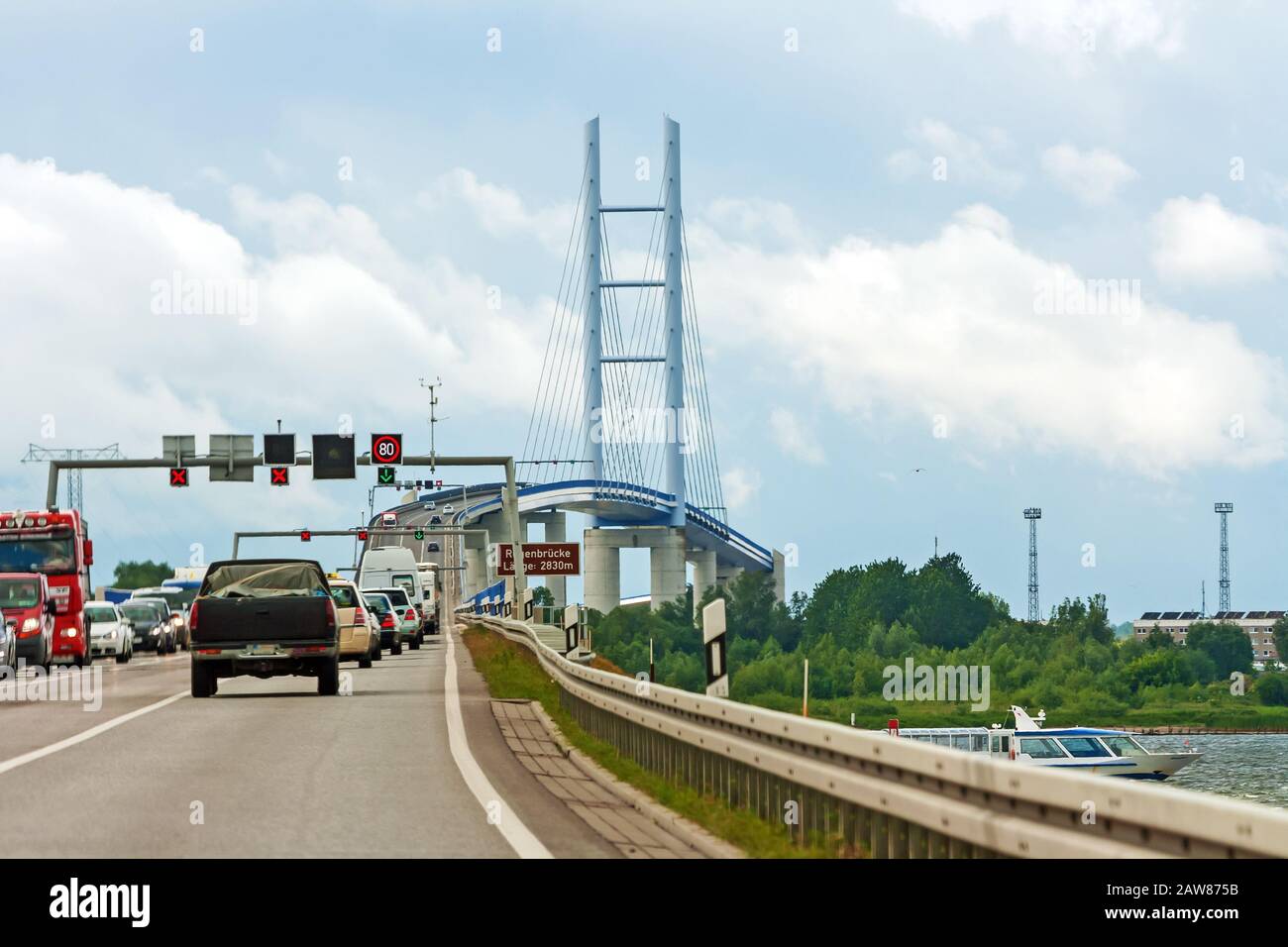 Connects the mainland with the island of rugen hi-res stock photography ...