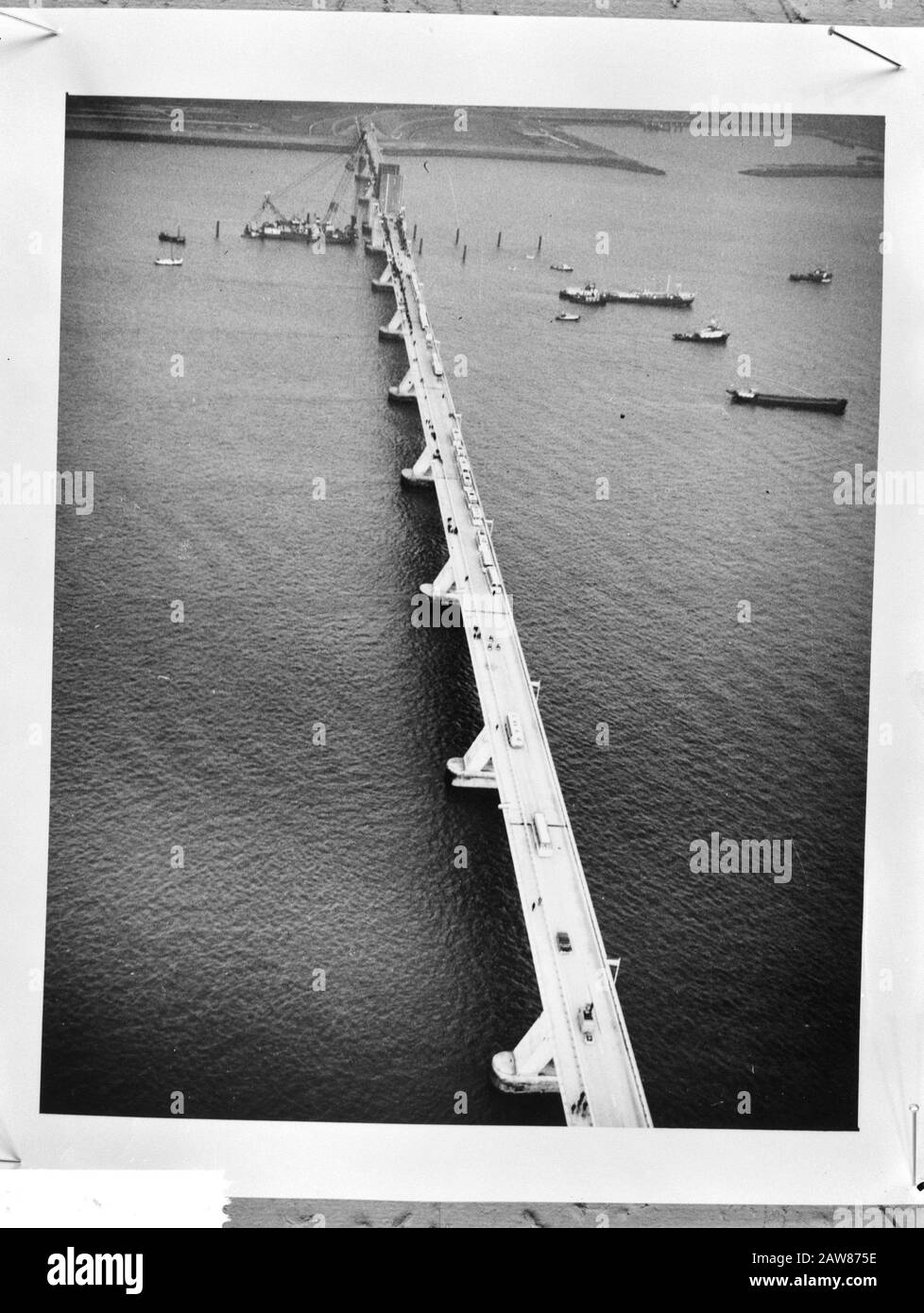 Opening Oosterschelde Bridge, aerial Date: January 21, 1966 Keywords ...