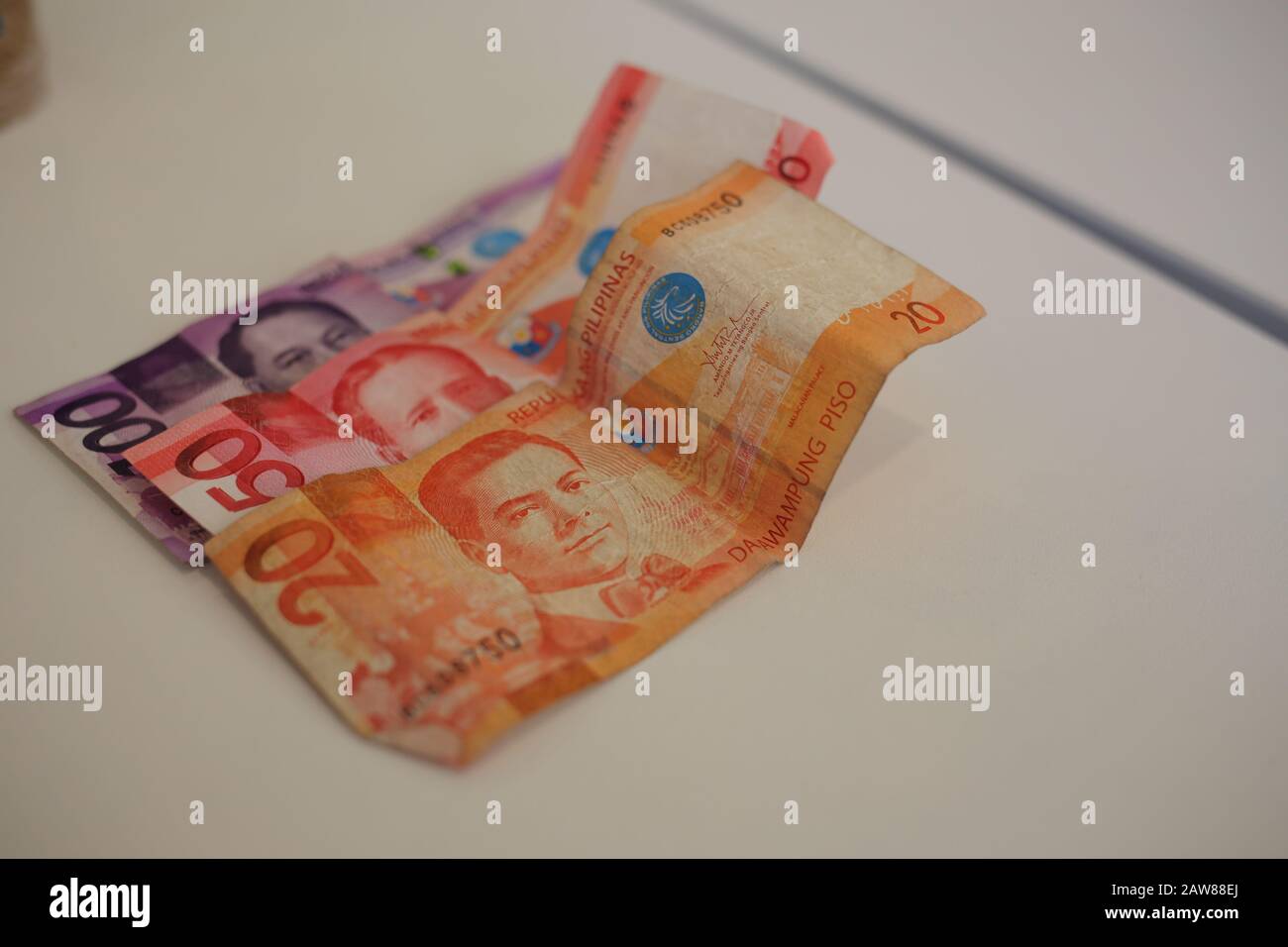 Philippines currency hi-res stock photography and images - Alamy