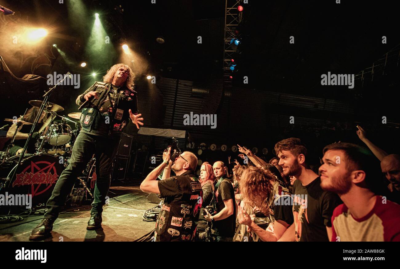 Copenhagen, Denmark. 06th, February 2020. The American thrash metal ...