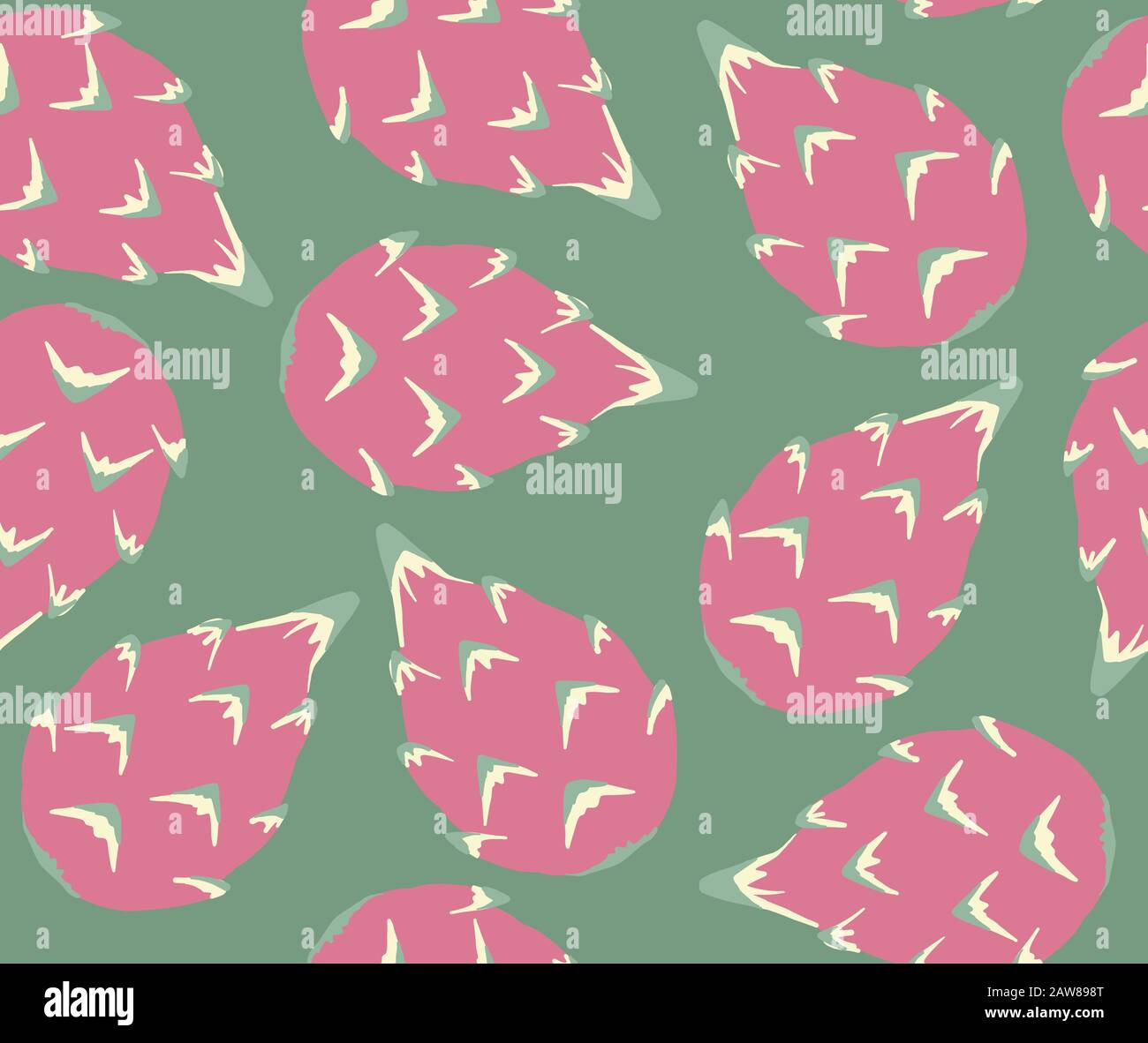 Bright fresh dragon fruits Stock Vector Images - Alamy