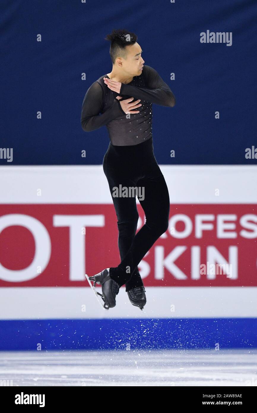 James Min (AUS), February 7, 2020 - Figure Skating : ISU Four ...