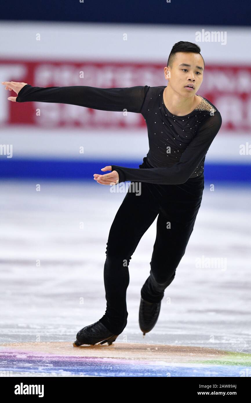 James Min (AUS), February 7, 2020 - Figure Skating : ISU Four ...