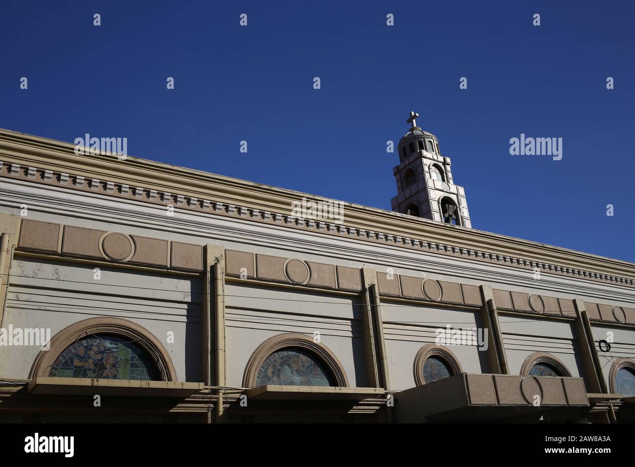 Catholic Church Exterior in The Philippines Stock Photo - Alamy
