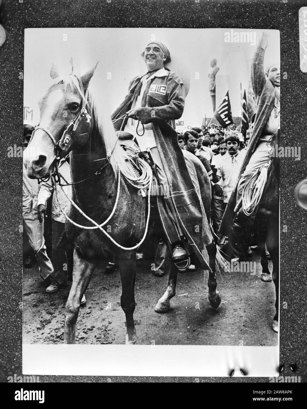 New Mexican President Jose Lopez Portillo during election tour Date ...