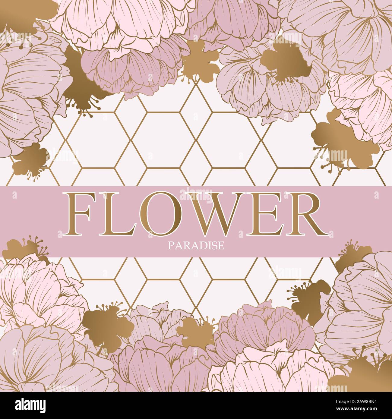 Trendy Flower Vector Design Stock Vector Image & Art - Alamy