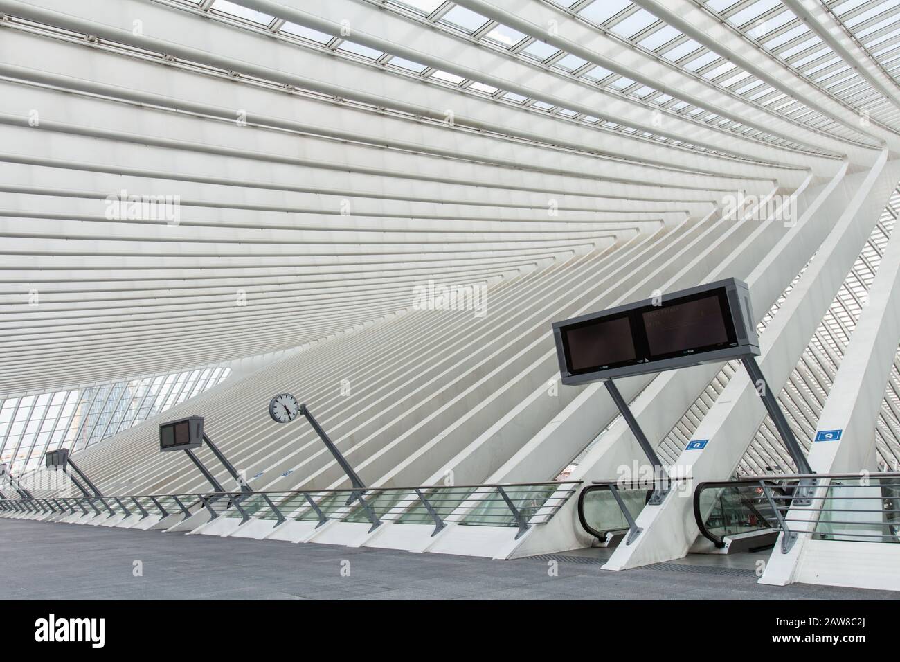 Gare De Liège Guillemins Stock Photo - Alamy
