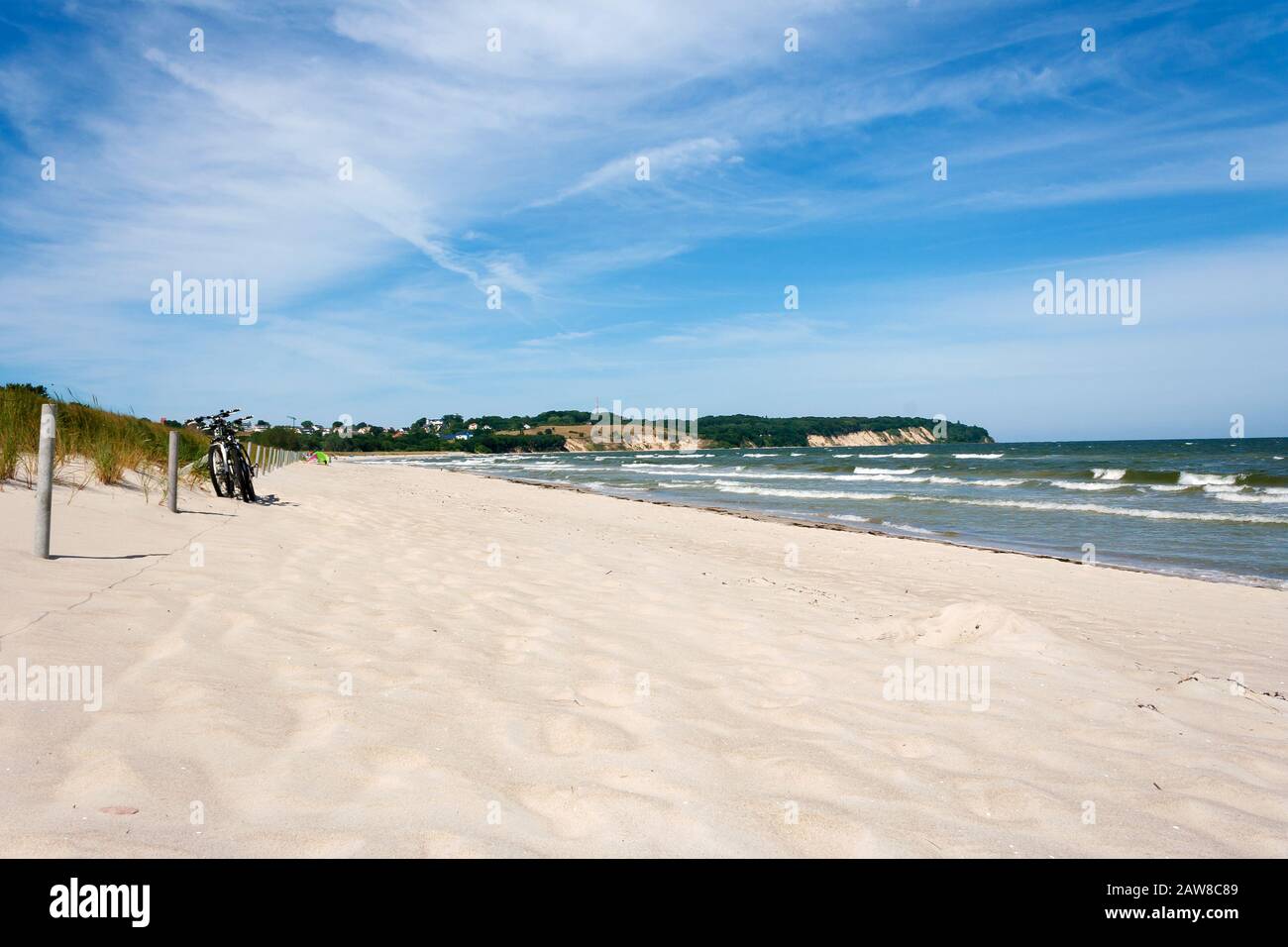 Beach near Goehren, island rugia, germany Stock Photo - Alamy