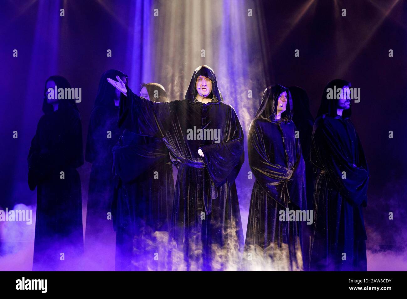 Cologne, Deutschland. 05th Feb, 2020. Gregorian live at a concert of ...