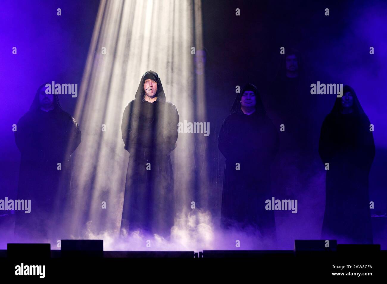 Cologne, Deutschland. 05th Feb, 2020. Gregorian live at a concert of ...