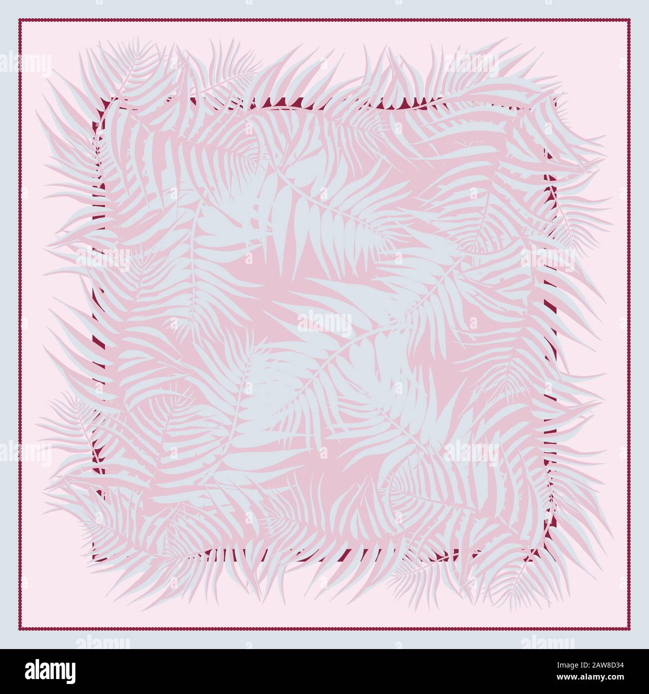 Palm leaf motifs Stock Vector Images - Alamy