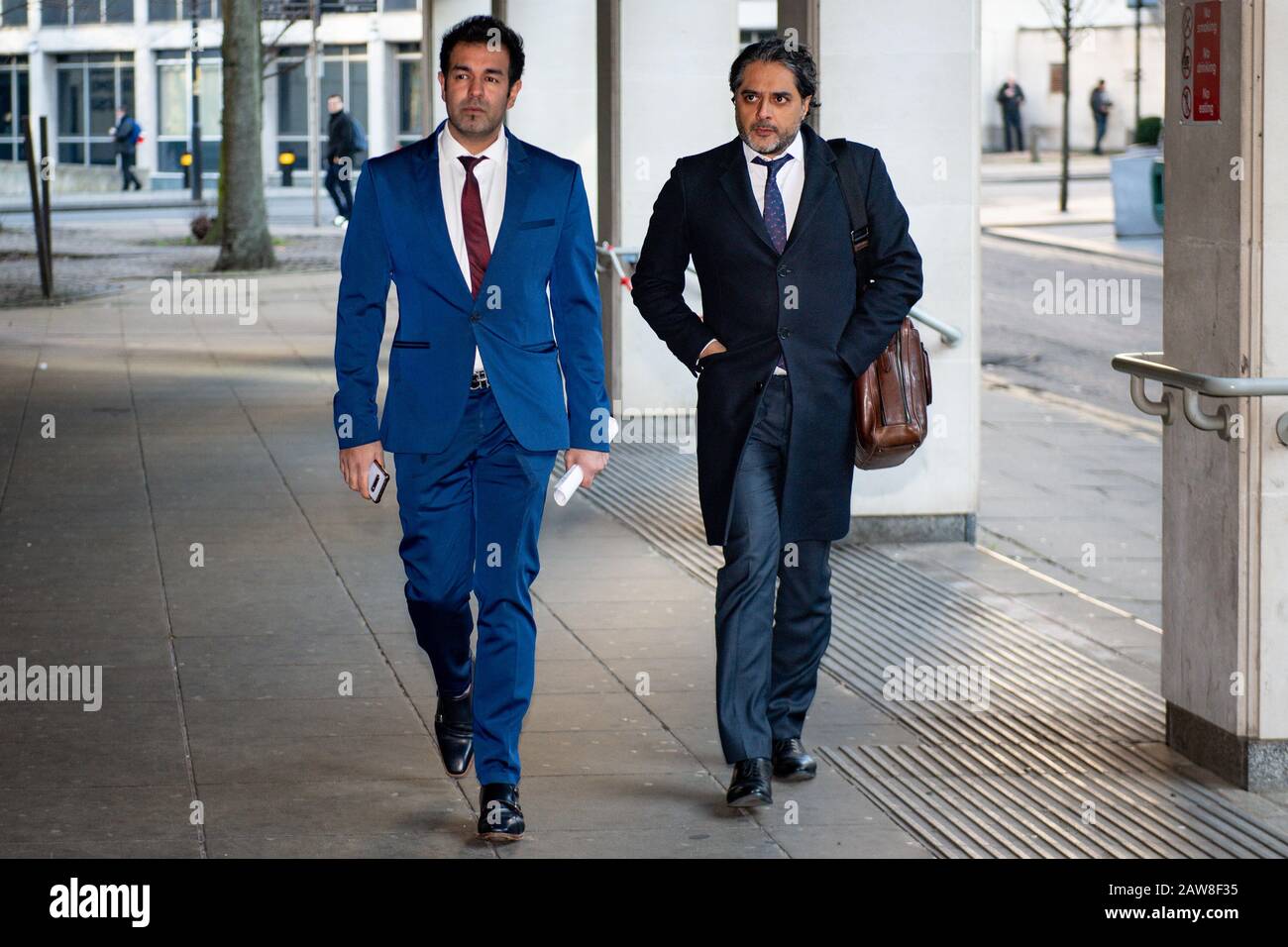 Yousef Anwar arriving at Manchester Crown Court where he and Pakistan ...