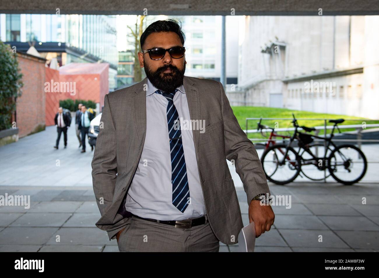 Mohammed Ijaz arriving at Manchester Crown Court where he and Pakistan ...