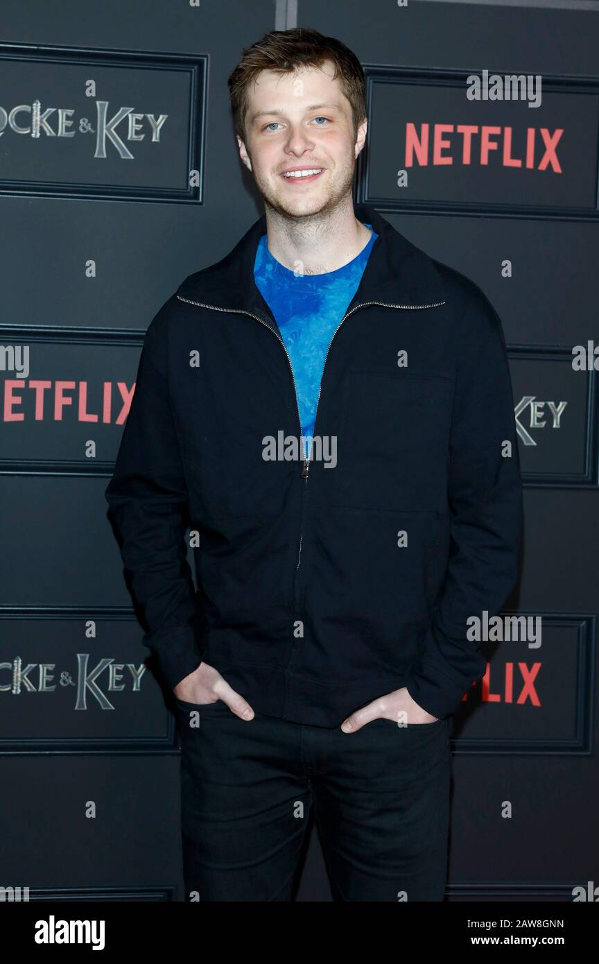 Los Angeles, USA. 05th Feb, 2020. Tyler Barnhardt at the premiere of ...