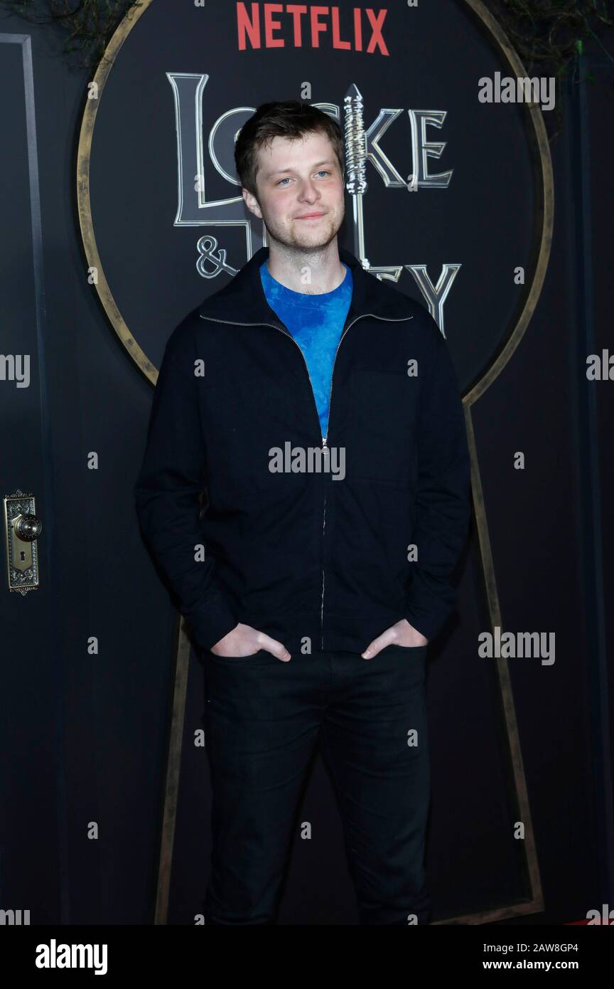 Los Angeles, USA. 05th Feb, 2020. Tyler Barnhardt at the premiere of ...