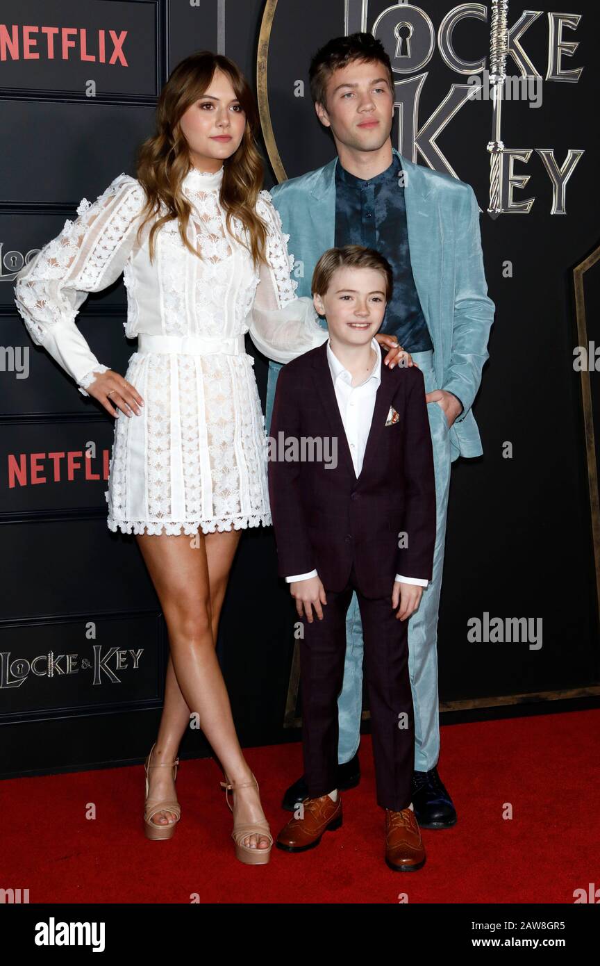 Los Angeles, USA. 05th Feb, 2020. Emilia Jones, Jackson Robert Scott ...