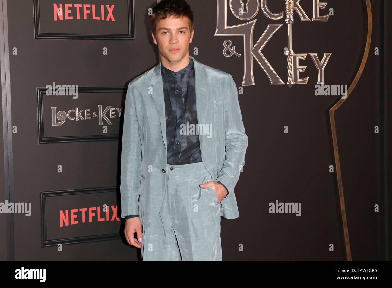Los Angeles, USA. 05th Feb, 2020. Connor Jessup at the premiere of the ...